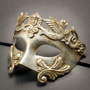 ILOVEMASKS | Accessories | Roman Greek Emperor Warrior Venetian Mask ...